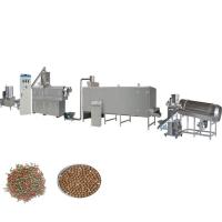 China Animal Floating Fish Feed Pellet Extruder Mill Machine for sale