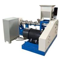 China Low Price Screw Feed Extruder Floating Fish Feed Pellet Machine Small Scale Pet Food and Animal Feed Making Line for sale