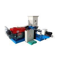 China Diesel Types Poultry Floating Fish Shrimp Pet Food Feed Pellet Granulator Machine for sale