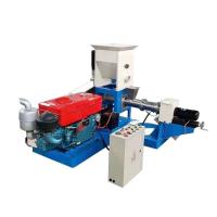 China Diesel Types Poultry Floating Fish Shrimp Pet Food Feed Pellet Granulator Machine for sale