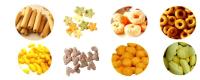China Corn Puff Snacks Breakfast Cereals Maize Flakes Cheese Ball Making Processing Machine for sale