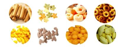 China Corn Puff Snacks Breakfast Cereals Maize Flakes Cheese Ball Making Processing Machine for sale