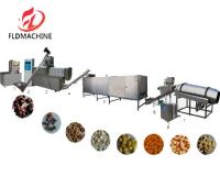 China Corn Puffed Ball Snacks Food Extruder Making Machine Production for sale