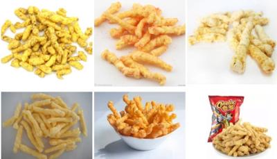 China Kurkure Cheetos Extrusion Machine Puff Snack Food Equipment Processing Line for sale