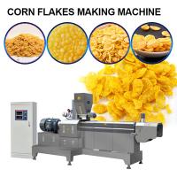 China Corn Flakes Breakfast Cereals Processing Line Corn Flakes Process Machines for sale