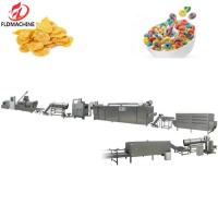 China Corn Flakes Processing Line Automatic Breakfast Cereals Snacks Food Making Machines for sale
