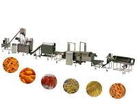 China Corn Kurkure Cheetos Snack Food Manufacturing Extruder Plant Niknak Snack Making Machine for sale