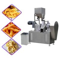 China Corn Kurkure Cheetos Snack Food Manufacturing Extruder Plant Niknak Snack Making Machine for sale