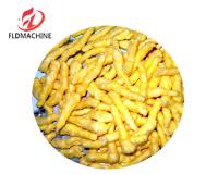 China Corn Chips Production Line Nik Nak Corn Curls Manufacturing Plant Fried Baked Kurkure Cheetos Snack Food Making Machine for sale