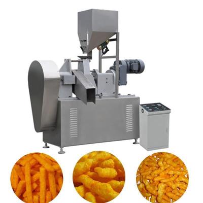 China Corn Curls Kurkure Food Making Extruder Line for sale