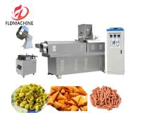 China Fried Snack Food Processing Machinery Snack Food Machine Frying Snacks Pellet Fried Snack Production Line for sale