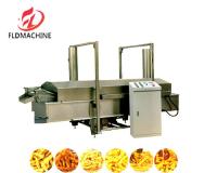 China Fried Snack Food Processing Machinery Snack Food Machine Frying Snacks Pellet Fried Snack Production Line for sale
