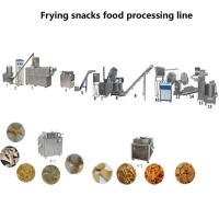 China Automatic Frying Snack Food Production Line/Snack Food Processing Machinery/Fry Snacks Pellet Fried Snack Chips Making Machine for sale
