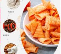 China Automatic Frying Snack Food Production Line/Snack Food Processing Machinery/Fry Snacks Pellet Fried Snack Chips Making Machine for sale