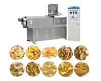 China Extruded Wheat Flour Bugles Chips Frying Snacks Food Machine Processing Line for sale