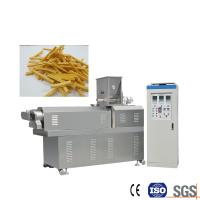 China Extruded Wheat Flour Bugles Chips Frying Snacks Food Machine Processing Line for sale