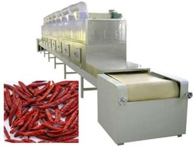 China Large Industrial Continuous Tunnel Microwave Dryer for sale