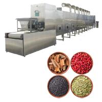 China Continuous Microwave Sterilizer Dryer for Spices Seasoning for sale