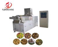 China Full Automatic Pet Dog Cat Food Feed Processing Production Line for sale