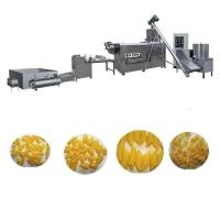 China 100 Kg / H Stainless Steel Corn Flour Conch Shell Screw Macaroni Making Machine Hollow Tube Pasta Noodle Crispy Food Forming Extruder for sale