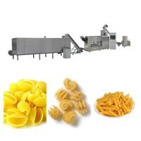 China 100 Kg / H Stainless Steel Corn Flour Conch Shell Screw Macaroni Making Machine Hollow Tube Pasta Noodle Crispy Food Forming Extruder for sale