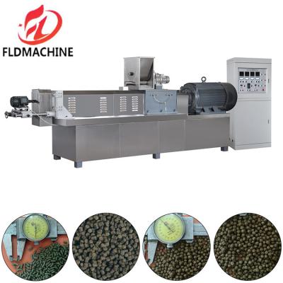 China Floating Fish Feed Pellet Machine Production Line Equipment Plant Prices Wet Sinking Fish Shrimp Food Manufacturin Making Processing Extruder for sale