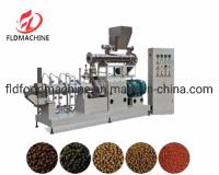 China Aquatic Floating Fish Feed Pellet Making Extruder Machine for sale