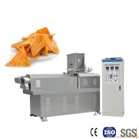 China Puffed Frying Fryums Chips Snack Food Extruder for sale