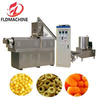 China Puffed Corn Chips Ball Snack Food Processing Production Line for sale