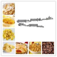 China Corn Flakes Breakfast Cereals Processing Factory Snacks Food Making Machinery for sale