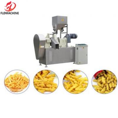 China Automatic Fried Kurkure Cheetos Nik Nak Snack Food Making Machine for sale