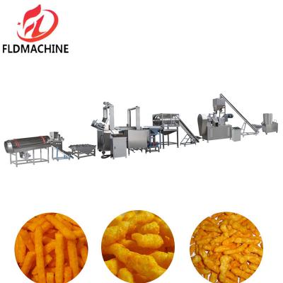 China Automatic Kurkure Snacks Machine/Cheetos/Corn Curls Snack Food Machine for sale