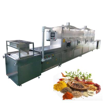 China Industrial Tunnel Microwave Rose Flower Saffron Crocus Drying Machine for sale