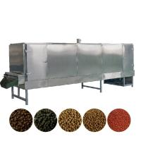 China Floating Fish Feed Pellet Making Extruder with 4.5*1.8*4.0 Electric Parts Omron etc for sale