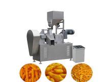 China Small Kurkure Cheetos Snack Food Extruder Making Machine with 100pieces/Year Output for sale