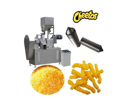 China 38CrMoAl Alloy Steel Extrusion Technology Kurkure Snack Food Production Extruder Machine for sale
