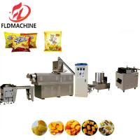 China Twin Screw Extruder Fried Snacks Food Machine Production Line for sale
