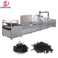 China Electric Heating Model NO. WB Tunnel Belt Seafood Shrimp Roasting Microwave Equipment for sale