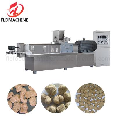 China Inverter Speed Controlling Tsp Tvp Production Line for Summer Popular Textured Soy Protein for sale