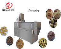 China Stainless Steel Fully Automatic Soya Protein Product Machinery for Soya Snacks Food Line for sale