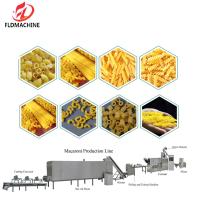 China Industrial Macaroni Pasta Making Machine for Noodle Fusilli Conchiglie Penne Production for sale