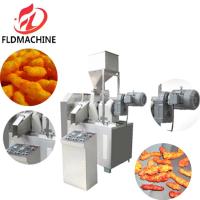 China Rice Flour Fried Snacks Cheetos Kurkure Nik Nak Making Machine by FUJI Electric Parts for sale