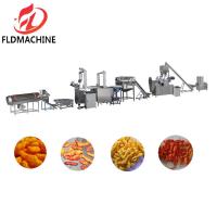China Electric Kurkure Cheetos Nik Naks Food Making Machine Extruder Line with Big Capacity for sale