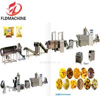 China Frying Snacks Food Pellet Bugles Chips Food Equipment for sale