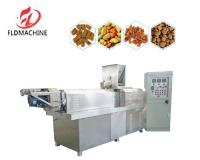 China 38CrMoAl/12crmov/6542 Screw Material Automatic Twin Screw Extruder for Pet Food Making for sale