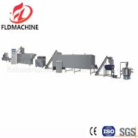China Various Shapes Extruded Breadcrumb Chips Food Extruder Bread Crumb Crusher Machine for sale