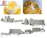 China Raw Materials Rice Flour Corn Flakes Cereals Production Line with Electric Power for sale