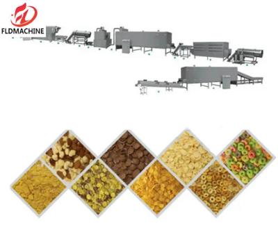 China Speed Controlling Mild Processing Extruder for Crispy Cereals Puff Snacks Bread Crumbs for sale
