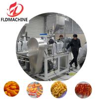 China Fried Snack Pellet Production Line Cheetos Kurkure Nia Naks Extruder for sale