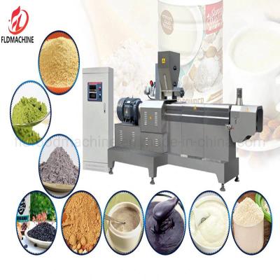 China Automatic Cereal Rice Flakes Baby Food Making Machine for sale